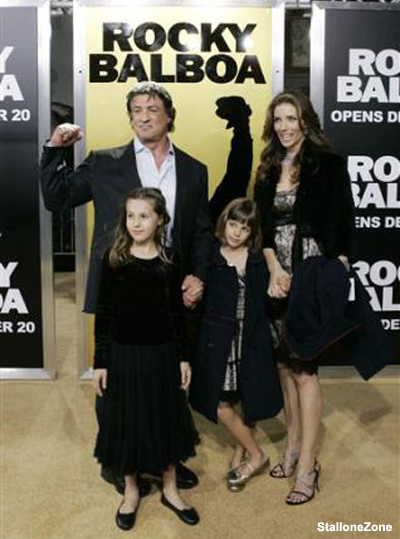 Sly & Friends @ "Rocky Balboa" Premieree
